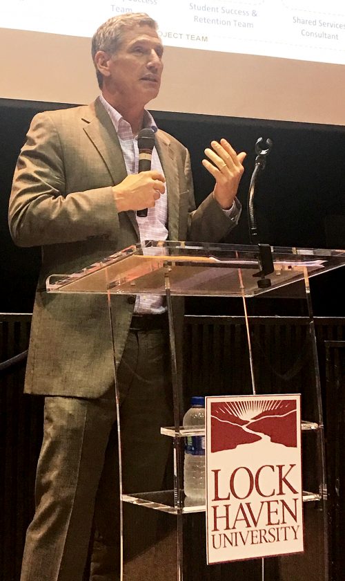 PASSHE Chancellor speaks at LHU | News, Sports, Jobs - The Express